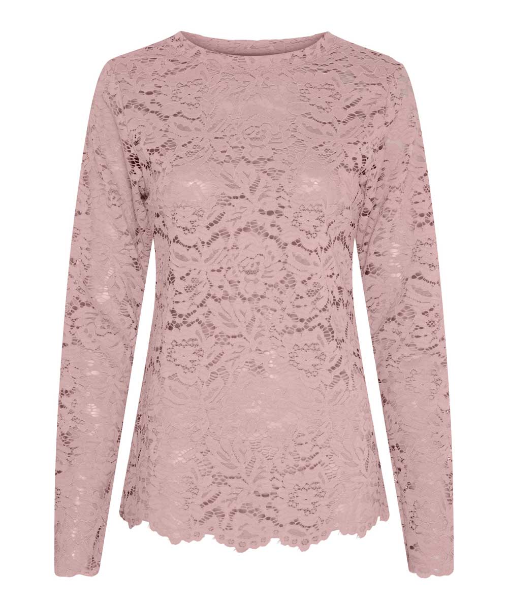 MILLEY LS Spets - Rosa – Quinte